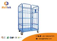 China Fold Up Logistics Trolley Warehouse Trolley For Transporting In Shopping Mall for sale