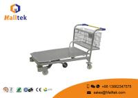 China Heavy Duty Industrial Material Handling Trolley Transport Cargo Trolley With 5 Wheels for sale