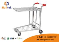 China Convenience Logistics Trolley Chrome Plated Material Movement Trolley for sale