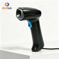 China Handheld USB 2D Supermarket Barcode Scanner With Long USB Cable For Convenience Store Warehouse for sale
