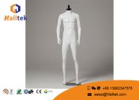 China FRP Clothing Showing Male Model Props Retail Shop Fittings With Wooden Cover for sale