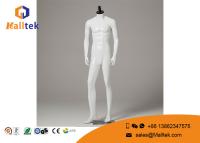 China FRP Clothing Showing Male Model Props Retail Shop Fittings With Wooden Cover for sale