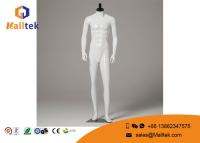 China FRP Clothing Showing Male Model Props Retail Shop Fittings With Wooden Cover for sale
