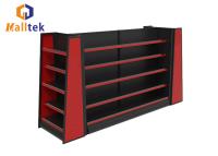 China Professional Design Supermarket Gondola Shelving , Gondola Display Stands European Style for sale