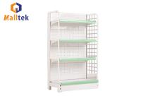 China Custom Supermarket Gondola Shelving Retail Display Racks For Convenience Store for sale