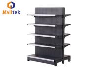 China Custom Supermarket Gondola Shelving Retail Display Racks For Convenience Store for sale