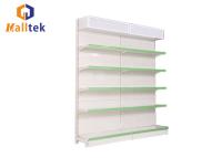 China Custom Supermarket Gondola Shelving Retail Display Racks For Convenience Store for sale