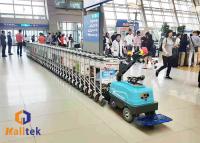 China Collect And Pushing Electric Scooter Airport Luggage Trolley Cart With Remote Control for sale
