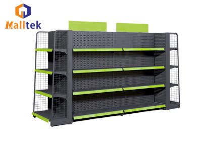 China Customized Supermarket Gondola Shelving System Gondola Stand Shelf 5 Layers for sale