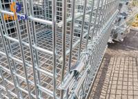 China 1000kgs Wire Mesh Container for sale
