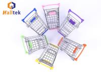 China 180L Basket Metal Gift Toy Mini Shopping Trolley for sale