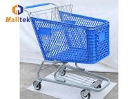 China Supermarket Unfolding Polypropylene Plastic Shopping Trolley for sale