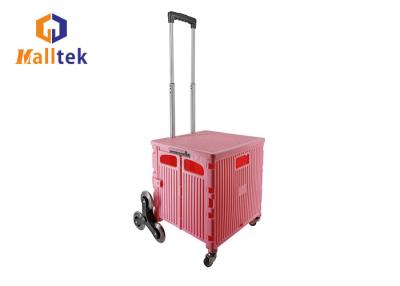 China Multifunctional 150kgs load Foldable Shopping Basket Trolley for sale