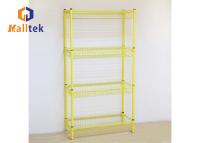 China 120kgs/Layer Chrome Plated Metal Wire Display Rack ODM for sale
