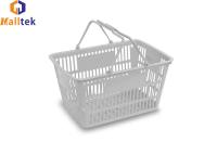 China 80kg Load Odorless HDPP Plastic Retail Shopping Baskets for sale