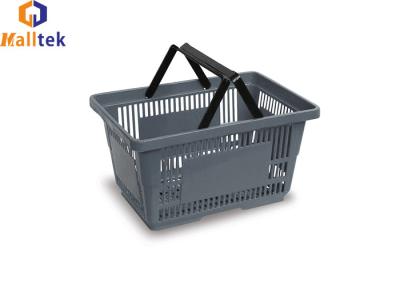 China One Button Expansion HDPP Supermarket Shopping Basket for sale