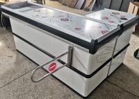 China White Stainless Steel L Type Checkout Counter For Supermarket for sale