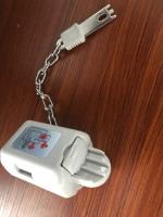 China Plastic Customized Trolley Coin Lock For Supermarket for sale