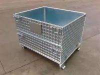 China Galvanized Wire Mesh Storage Cages 50x50mm 1200x1000x890mm for sale