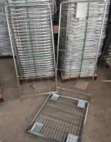 China Two Side Logistics Demountable Foldable Zinc Surface Treatment for sale