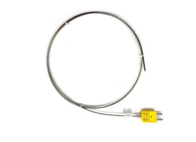 China OMEGA K Type Thermocouple Probe Flexible Temperature Sensor 9.5mm 900C for sale