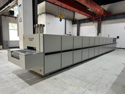 China Controlled Atmosphere Mesh Belt Continuous Tempering Furnace 800°C 520mm Width Heat Treatment for sale