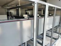 China SUS304 30kW Mesh Belt Dryer Tunnel Continuous Belt Dryer 635mm 350℃ 6 Zones for sale