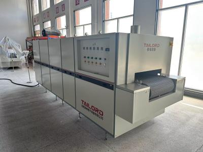 China SUS304 30kW Mesh Belt Dryer Tunnel Continuous Belt Dryer 635mm 350℃ 6 Zones for sale