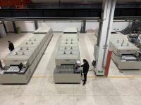 China Gold Paste Firing SUS310 Mesh Belt Continuous Sintering Furnace 200kW for Metal Heat Treatment for sale
