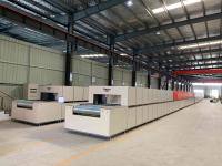 China Continuous Controlled Atmosphere Muffle Furnace 140mm/Min Mesh Belt SUS316L for Lithium Battery Pyrolysis for sale