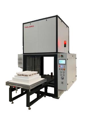 China Tailord 1500C Alumina Ceramic Substrates Debinding and Sintering Bell Furnace BF530-15 for sale
