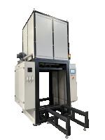 China Nitrogen Hydrogen Brazing Annealing Controlled Atmosphere Bell Furnace 1100C 550x1100mm for sale