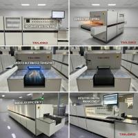 China Glass Sealing Mesh Belt Furnace Electronic Components 800C 27kW Nitrogen 4 Zones for sale