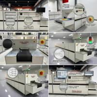 China Thick Film Firing Mesh Belt Furnace Ceramic Substrates 900C 42kW 7 Zones LTCC for sale