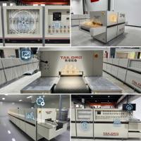 China Stress Relief Mesh Belt Furnace Welded Steel Parts 650C 36kW 600mm Belt for sale