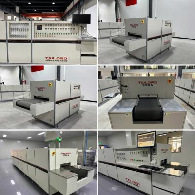 China Hand Tool Hardening Mesh Belt Furnace 860C 45kW Oil Quench 400mm Belt Conveyor for sale