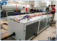 China Customized Plastic Profile Production Line For PVC Window Profile / Plastic Decorative Plates for sale