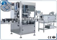 China Shrink Sleeve Labeling Machine , Bottle Sticker Labeling Machine 150 Bottles Per Minutes for sale