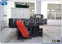 China Single Shaft PP PE PVC Plastic Shredder Machine For Pipes /  Film 100-2000KG/h for sale