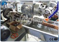 China Soft Spiral Reinforced Suction Hose Making Machine , Extensible Spring Hose Extrusion Line for sale
