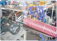 China Soft Spiral Reinforced Suction Hose Making Machine , Extensible Spring Hose Extrusion Line for sale