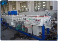 China PVC Electrical Conduit Pipe Making Machine With Dual Outlet Extrusion Twin Screw for sale