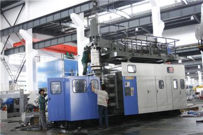 China Plastic Jerry Cans Extrusion Blow Molding Machine Single Station 50liters 60liters 80liters for sale