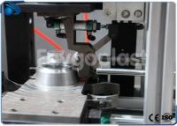 China Plastic Jar Bottle Cutting Machine For Incision Mouth 0.5kw PLC Control for sale