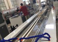 China PVC Profile Making Machine / PVC Profile Extrusion Line With Twin Screw Extruder for sale