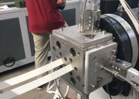 China UPVC / PVC Profile Extrusion Line For PVC Windows Door Profiles With PLC Control for sale