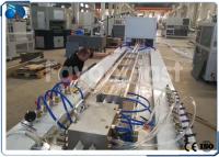 China Double Screw Plastic Profile Extrusion Line For PVC Door Frame / Cladding Pallets Profile for sale