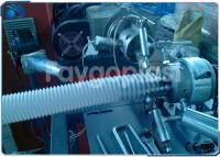 China Single Screw Plastic Extrusion Equipment For Producing Spiral Type Extensible Hose for sale