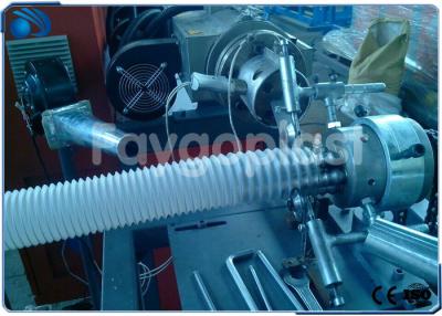 China Single Screw Plastic Extrusion Equipment For Producing Spiral Type Extensible Hose for sale