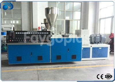 China Twin Screw Plastic Extruder Machine Extrusion Line For Plastic Tube / PVC Pipe for sale